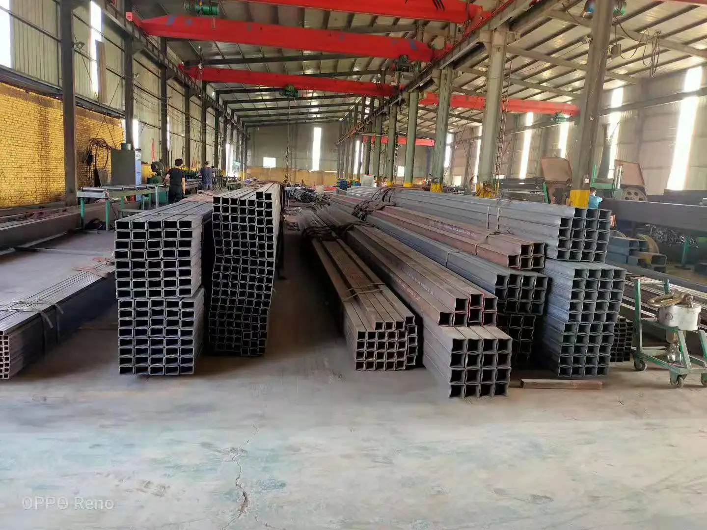 Astm Steel Profile Ms 75x75 Square Tube Galvanized Square Steel Pipe Gi ...