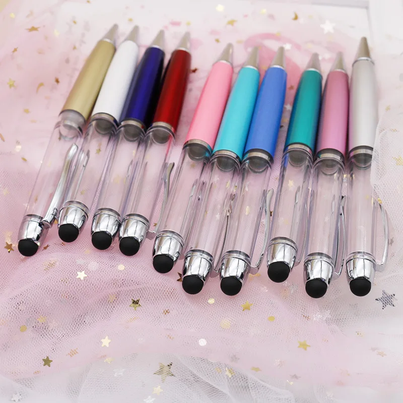 Jumbo Fat Barrel Touch Stylus Ink Pens - DIY Fillable Kit