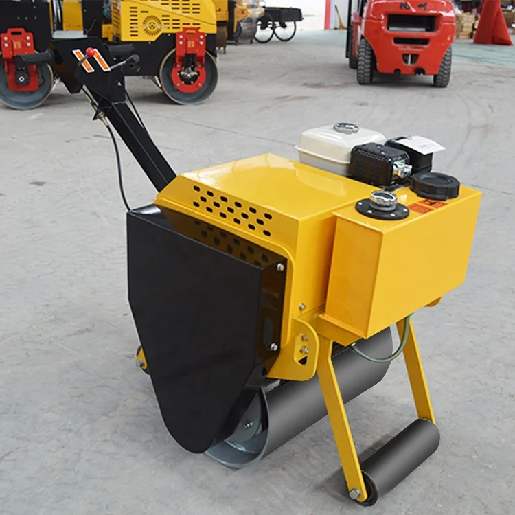 Single Drum Roller for Soil Compaction and Asphalt Repair Light Single ...