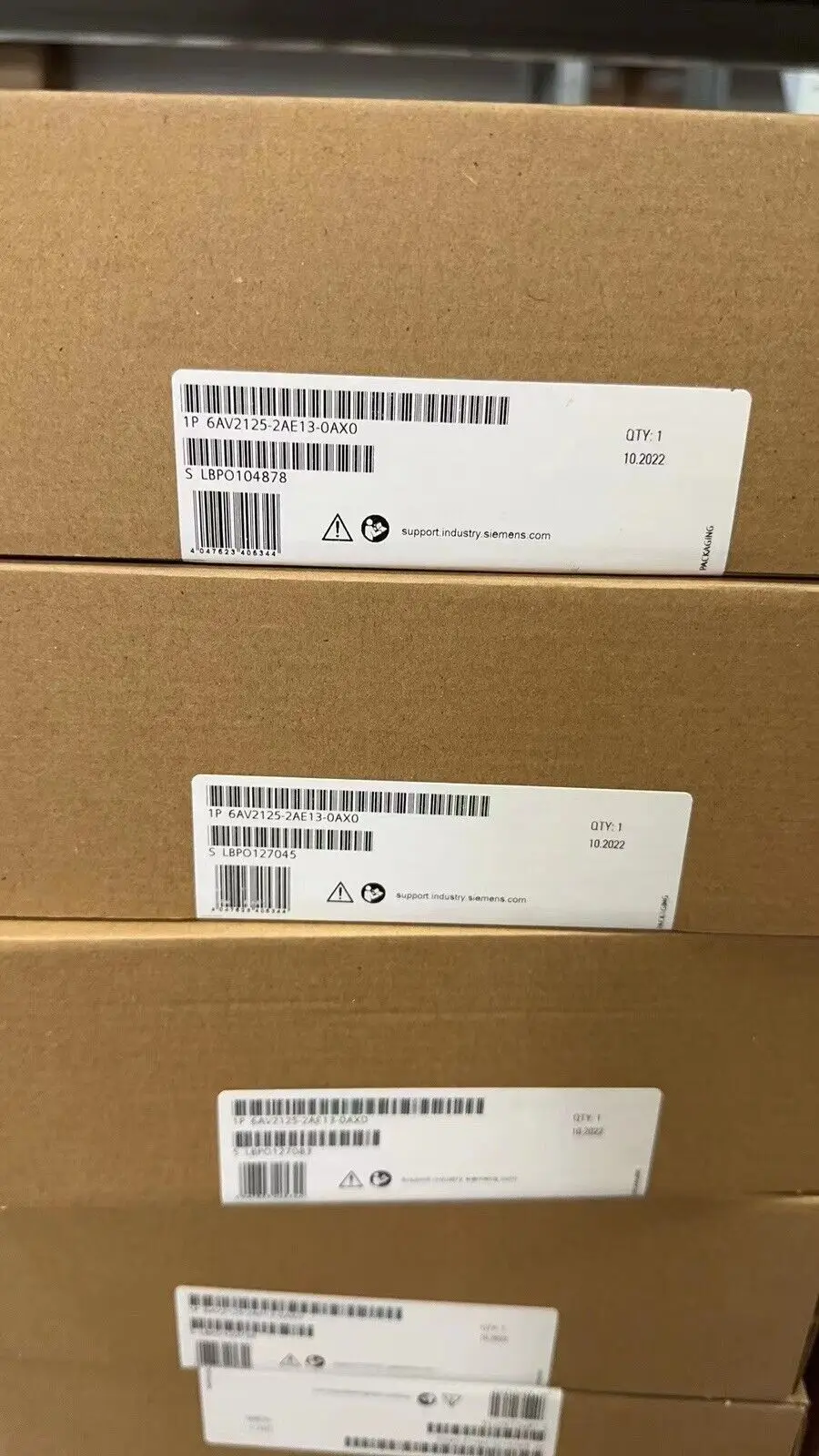 Siemens Touch Screen Series Simatic Hmi Junction Box 6av2125-2ae13-0ax0 ...