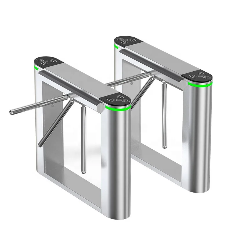Secure and Efficient: Tripod Turnstile with Face Recognition