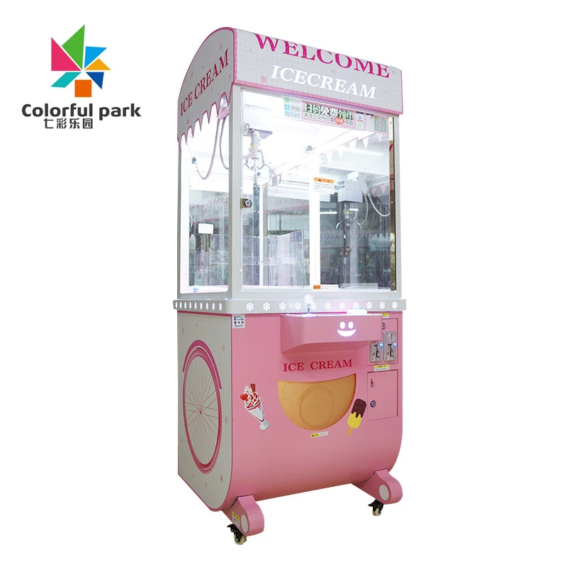 Colorful Park Claw Machine - High Quality Fun for All Ages