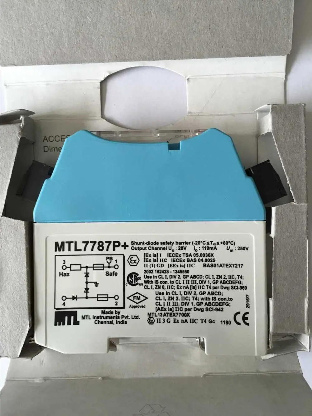 MTL Intrinsically Safe Zener Barriers MTL7787P+ for Oil & Gas