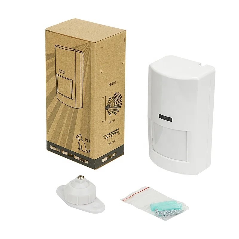 315/433MHz Wireless Pir Motion Sensor Burglar Alarm Detector Wireless ...