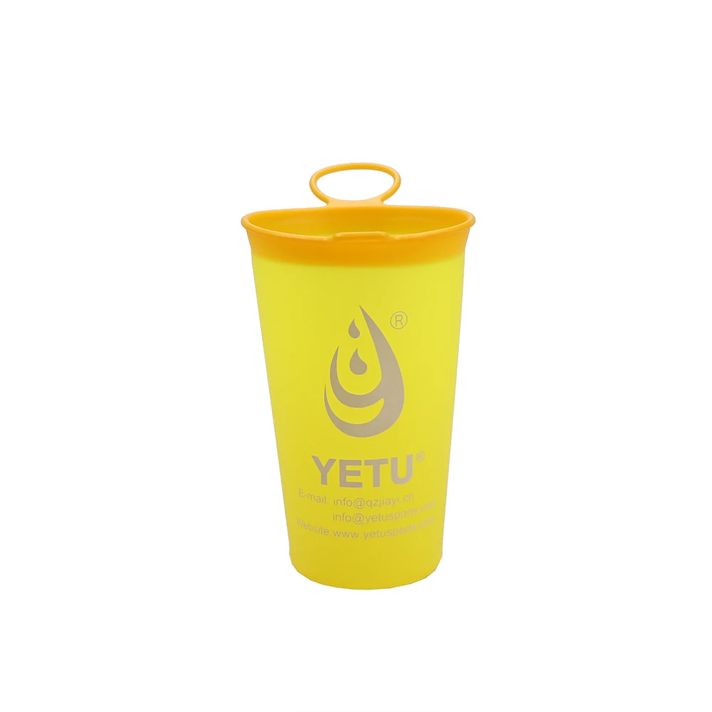 Customized Reusable Soft Drinking Collapsible Water Cup Cups & Saucers ...