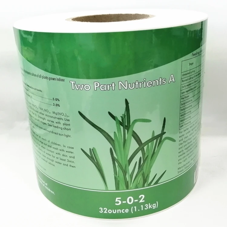Roll Label - Custom Adhesive Stickers for Plant Pesticides