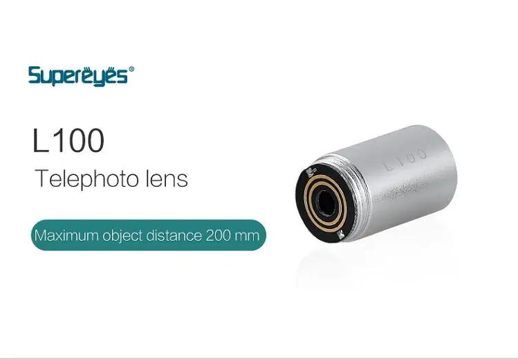 Supereyes L100 Interchangeable Long Focus Microscope Lens