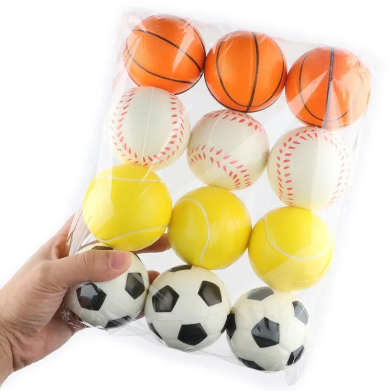 Custom Logo Squeeze Basketball Stress Balls for Kids