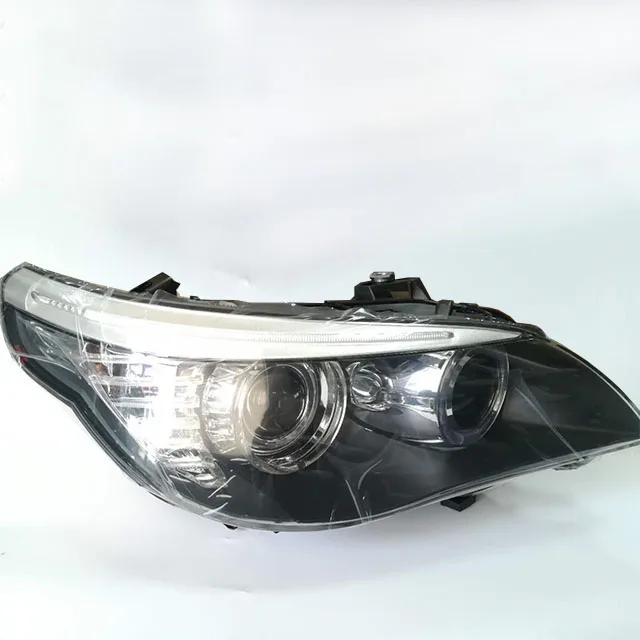 Angel Eyes Hid Xenon Headlights For B.m.w 5 Series E60 Headlight 2008 ...