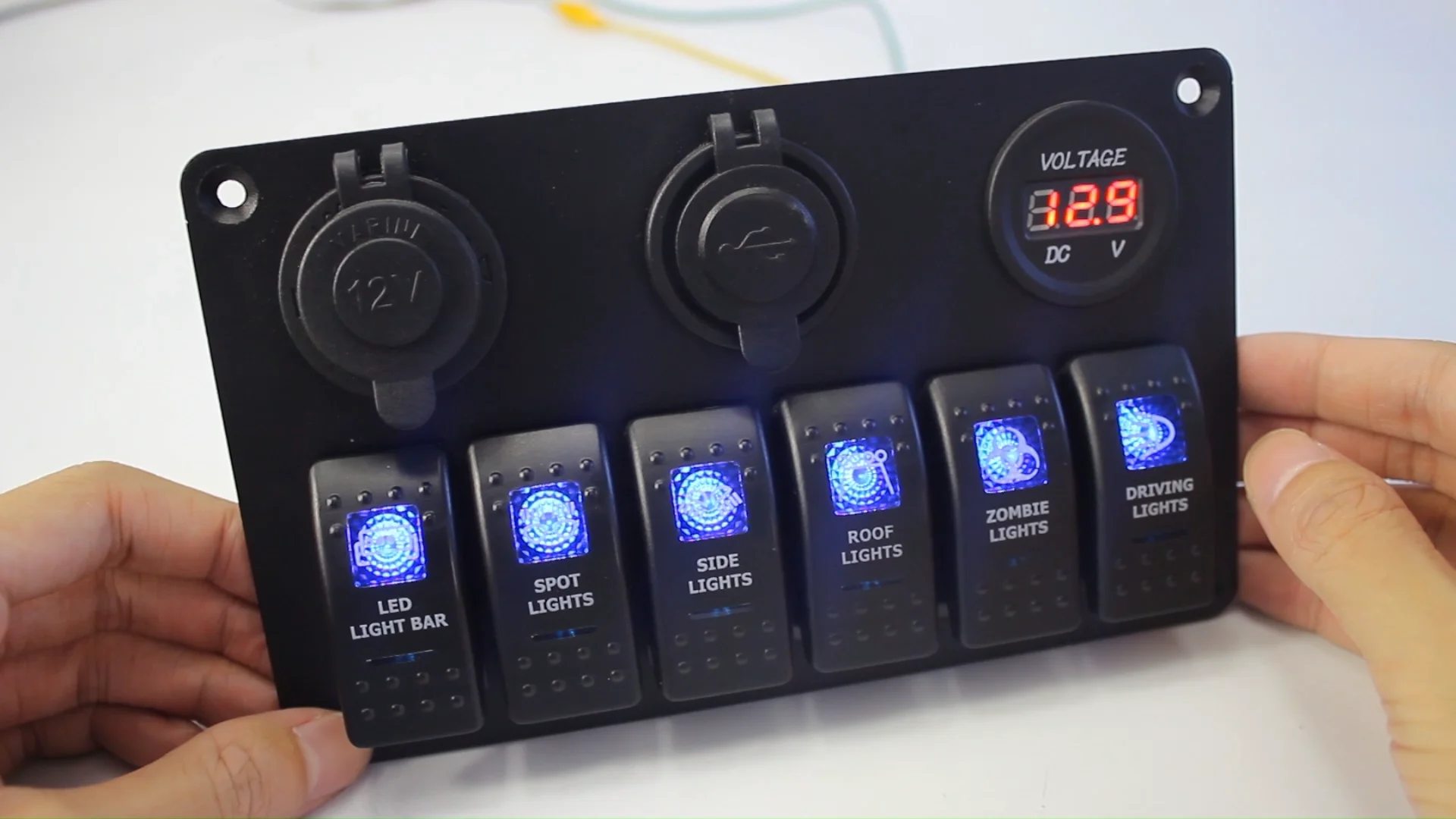 12v 24v Illuminated Oem Function 24 Volt Marine Rocker Switch - Buy 24 ...