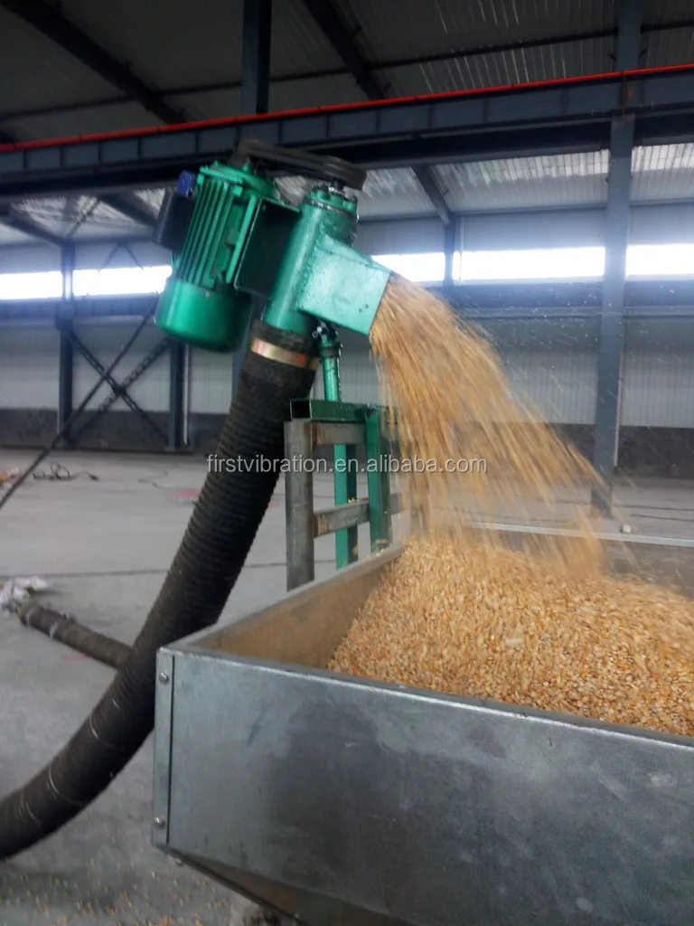 Grain Suction Machine - Flexible Hose Screw Conveyor