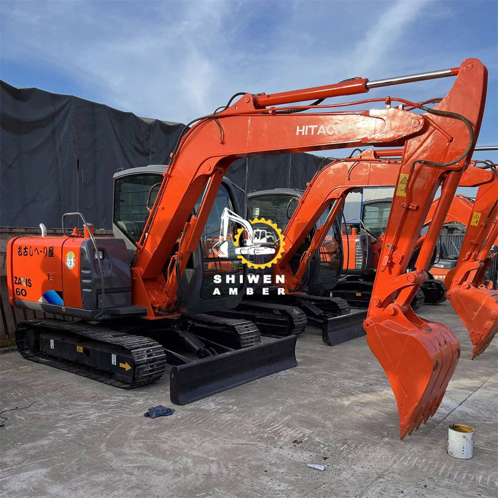 6 Ton Mini Crawler Used Hitachi Zx60 Excavator In Nice Price For Sale ...