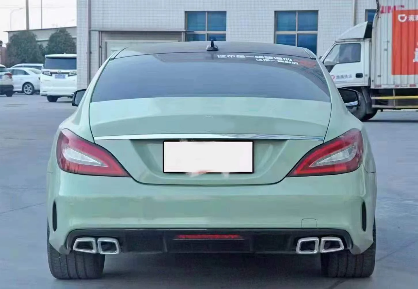 2011-2014 Cls Class Body Kit For W218 Amg Facelift Cls63 Front Bumper ...