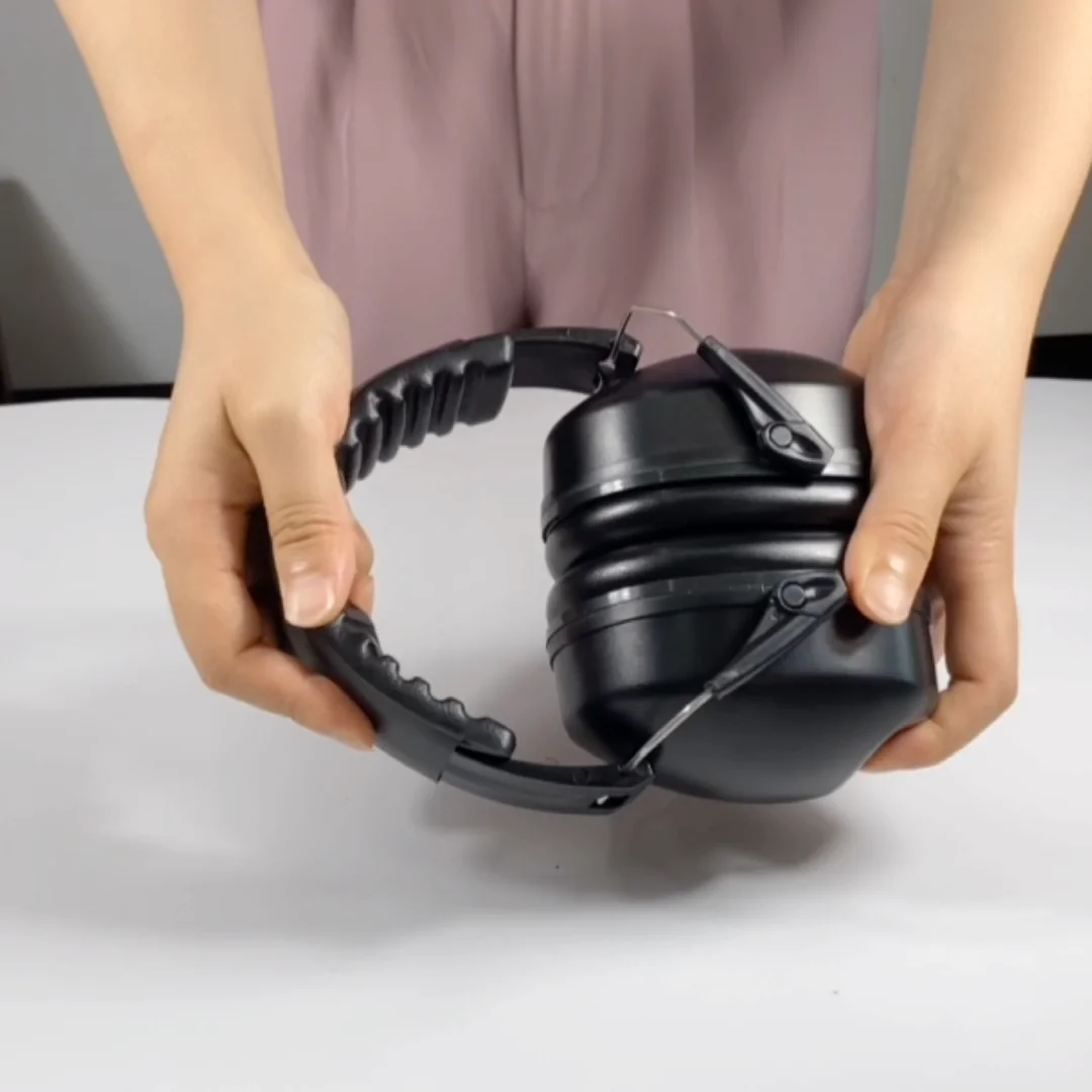 Noise Reduction Safety Ear Muffs Adjustable Shooting Protection Ear ...