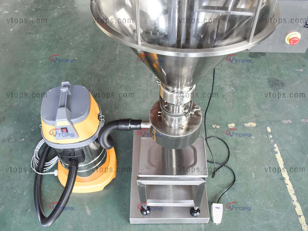 Semi-automatic Servo Motor Auger Filler / Dry Powder Net Weight ...