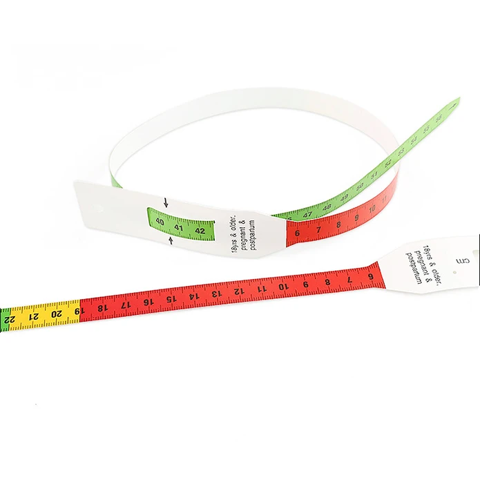 Oem Muac 26cm Mid Upper Arm Circumference Measuring Tape 56cm For ...