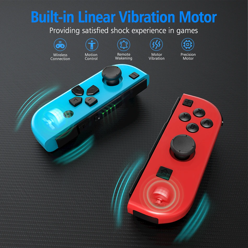 For Nintendo Switch Joycon,Wholesale 1pair Neon Pink And Green L/r ...