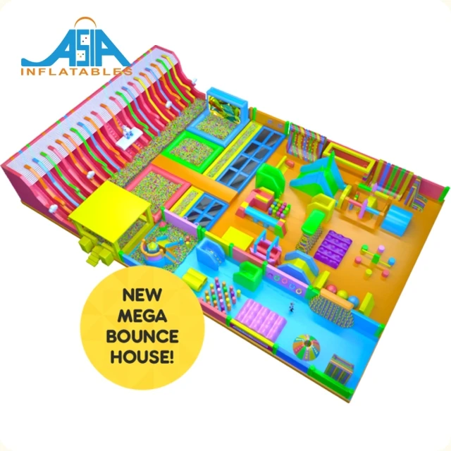 Mega Bounce House - Fun Indoor Playground Theme Park