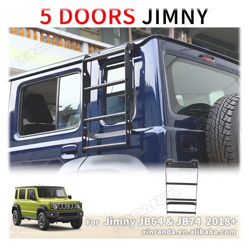 Jimny 5 Doors Accessories Side Ladder For Suzuki Jimny 5 Doors 2023 ...