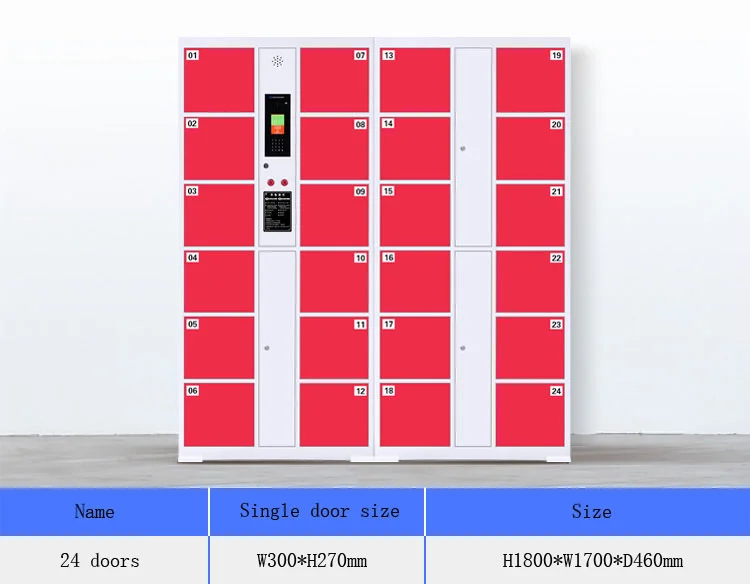 Casier Electronique Supermarket Luggage Storage Locker Outdoor Cabinet ...