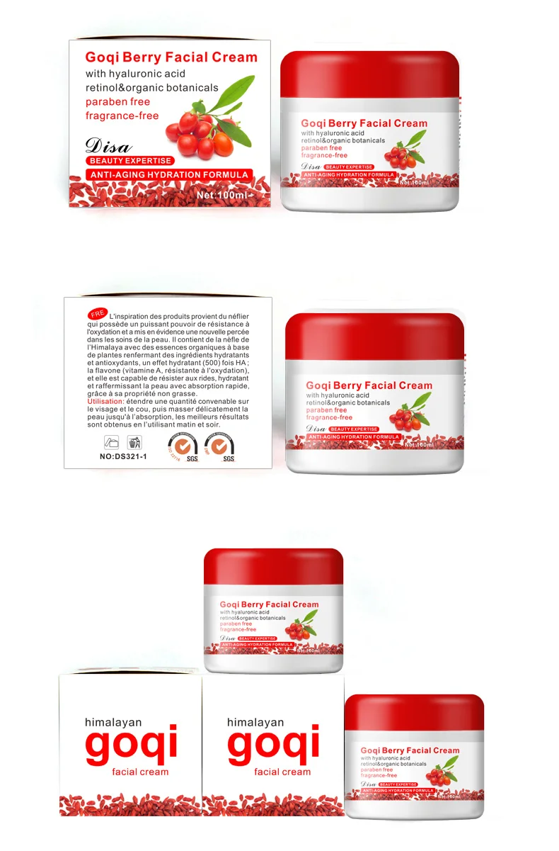 Disaar Goqi Berry Anti-Aging Moisturizing Whitening Cream
