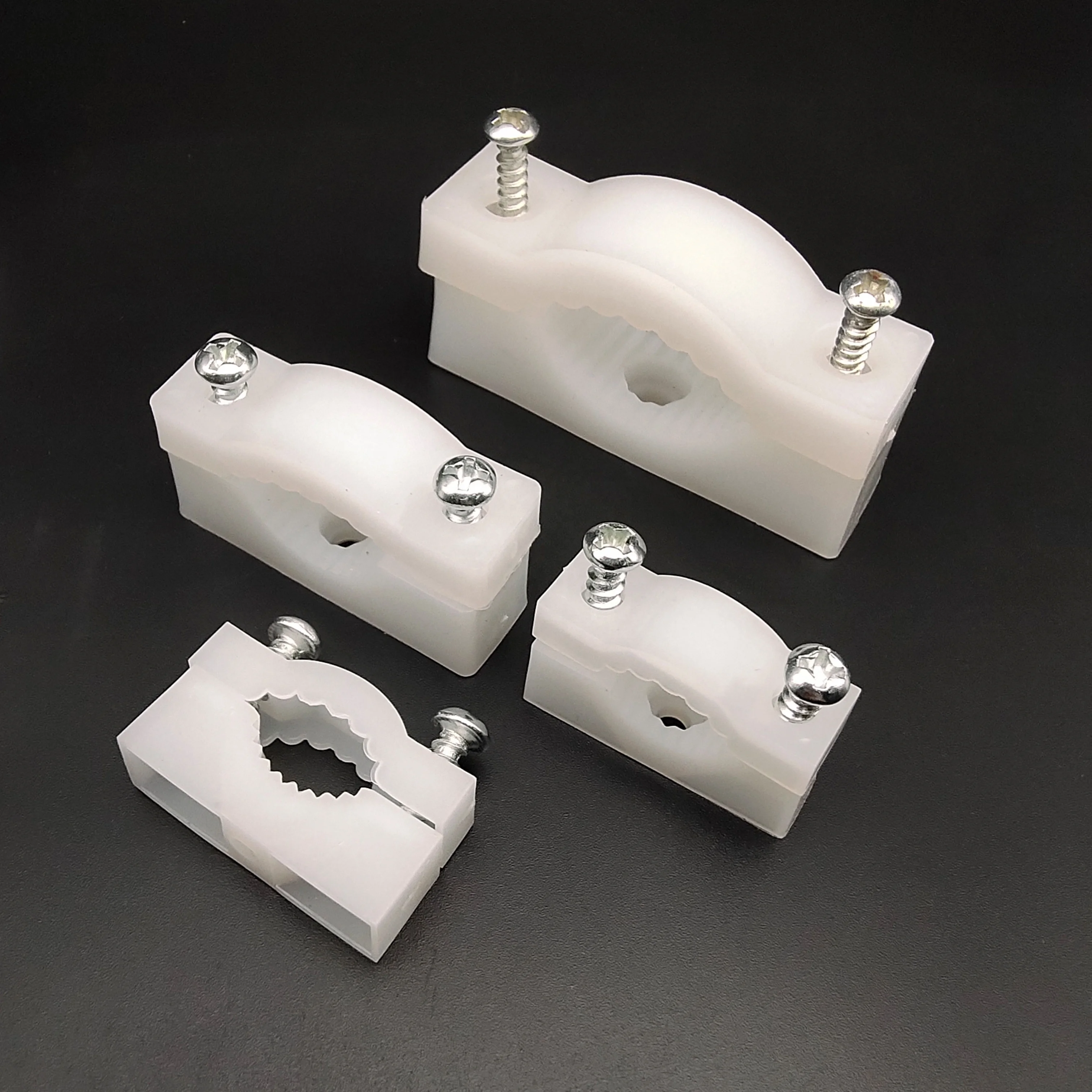 8-12mm Cable Clamp With Screw Combined Plastic Cable Clip Cable Fixing ...