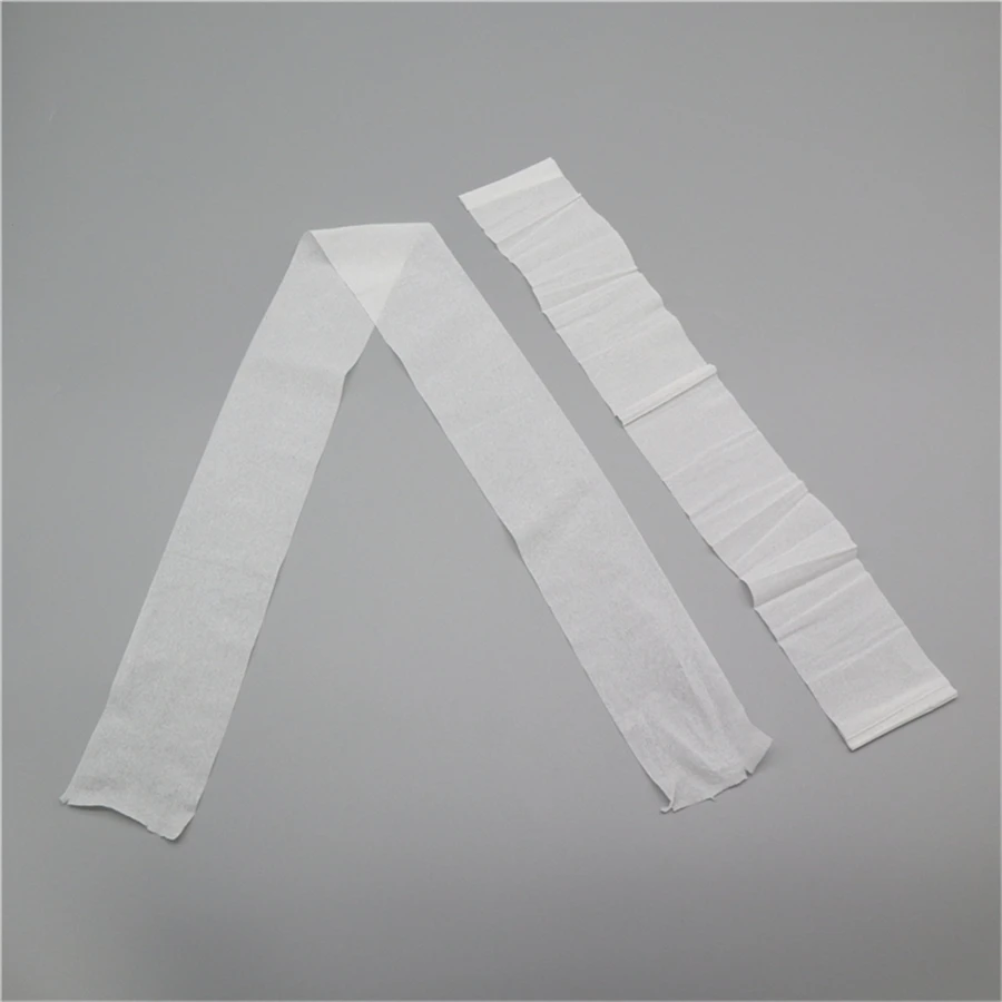 White Disposable Hair Salon White Collar Neck Paper For Barber Tape ...