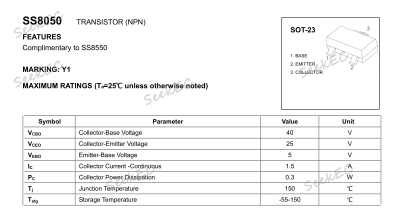 S8050 and S8550 Transistors - Reliable PNP and NPN Solutions