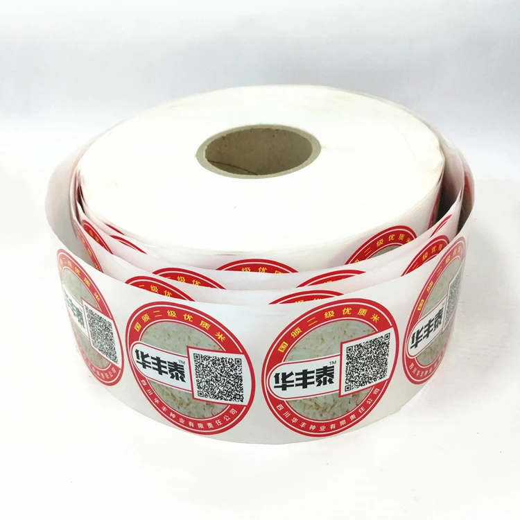A4 Round Bottle Adhesive Circle Logo Label Printer, Round Label Roll ...