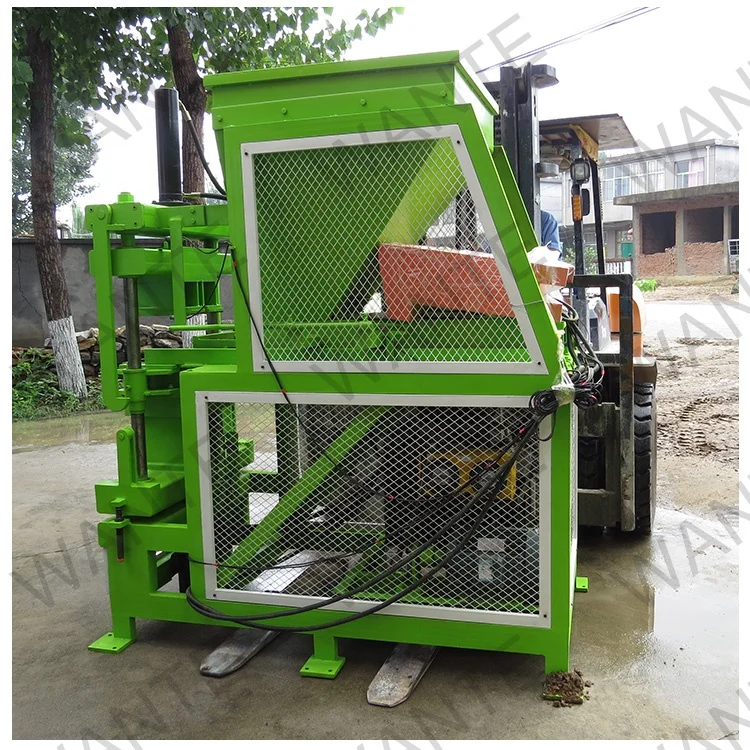 WT2-10 China Automatic Clay Compressed Earth Brick Making Machine