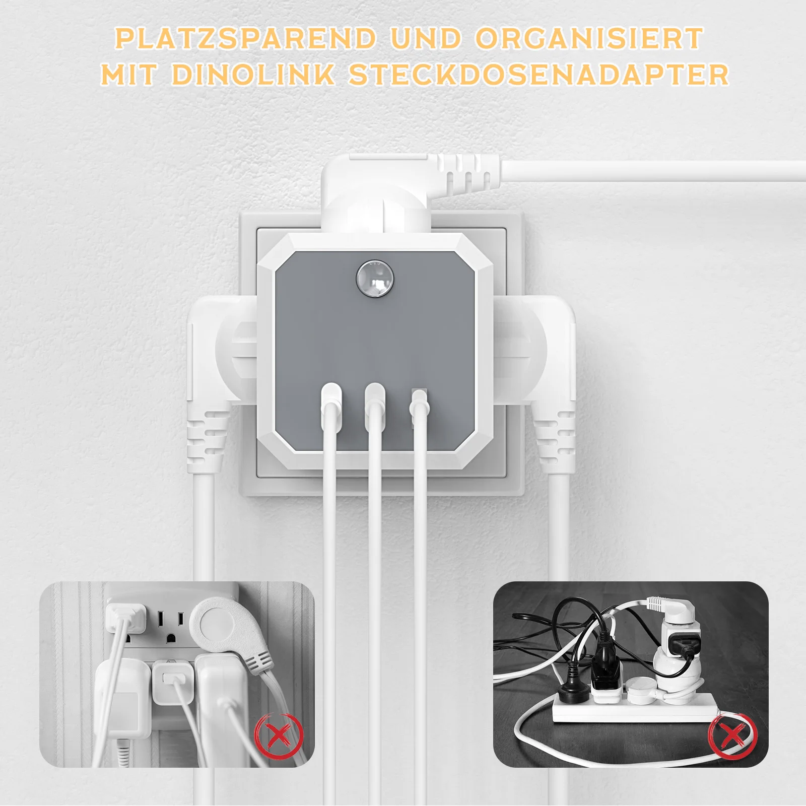 Rubik's Cube USB Travel Power Adapter for UK & EU - OEM | Wholesale