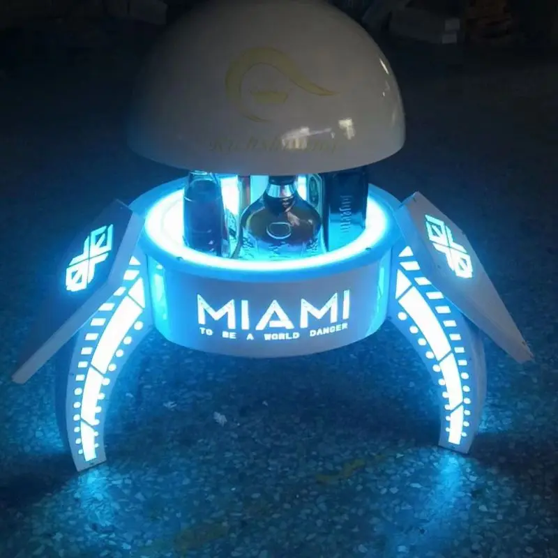 RICHSHINING LED Bottle Presenter Champagne Glorifier Display Chariot ...