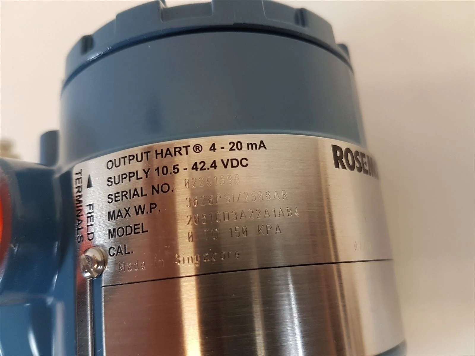 Rosemounte 2051c Pressure Transmitters With Traditional Flange Pressure ...