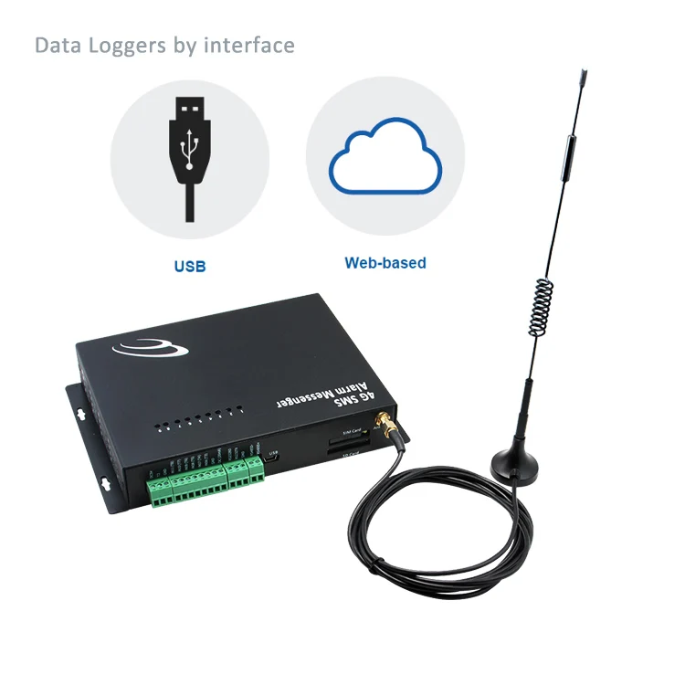 Modbus Meter 4g 8 Analog Channels Data Logger Gsm Sms Sending Device ...