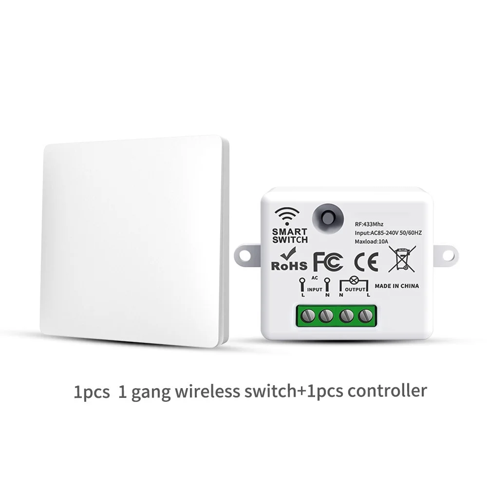 Wireless Switch Smart Home Lighting Control Switch Module Eco-Friendly ...