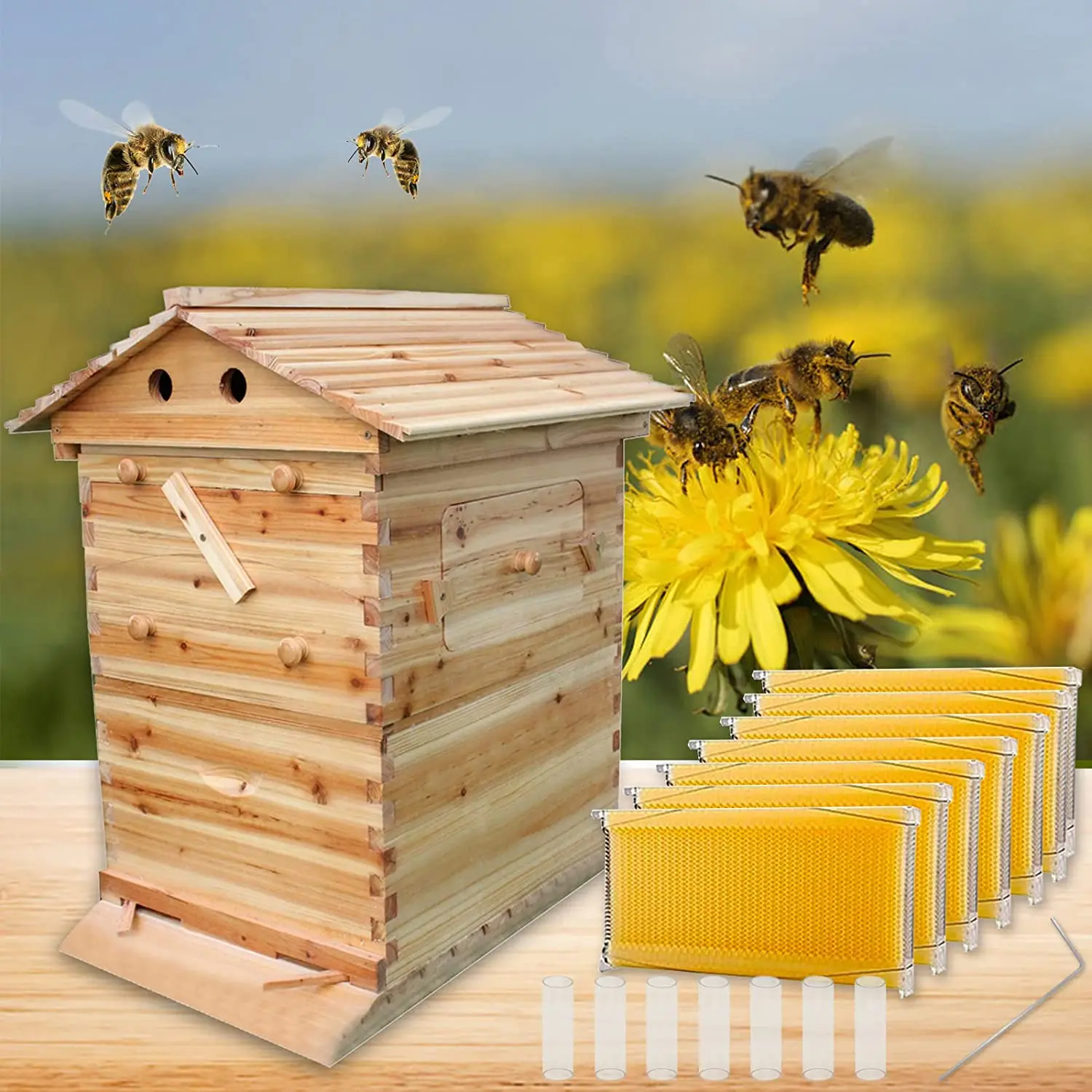Flows Beehive Complete Kit Bee Hives Boxes Starter Kit| Alibaba.com