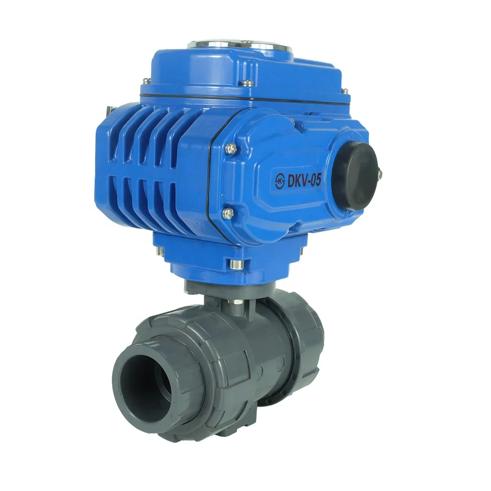 DKV Electric PVC Ball Valve - Reliable Motorized Solution