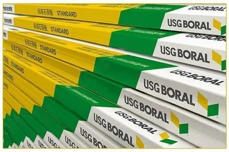 USG Boral Regular Gypsum Board Plasterboard 9.5MM & 12.5MM for Wall ...