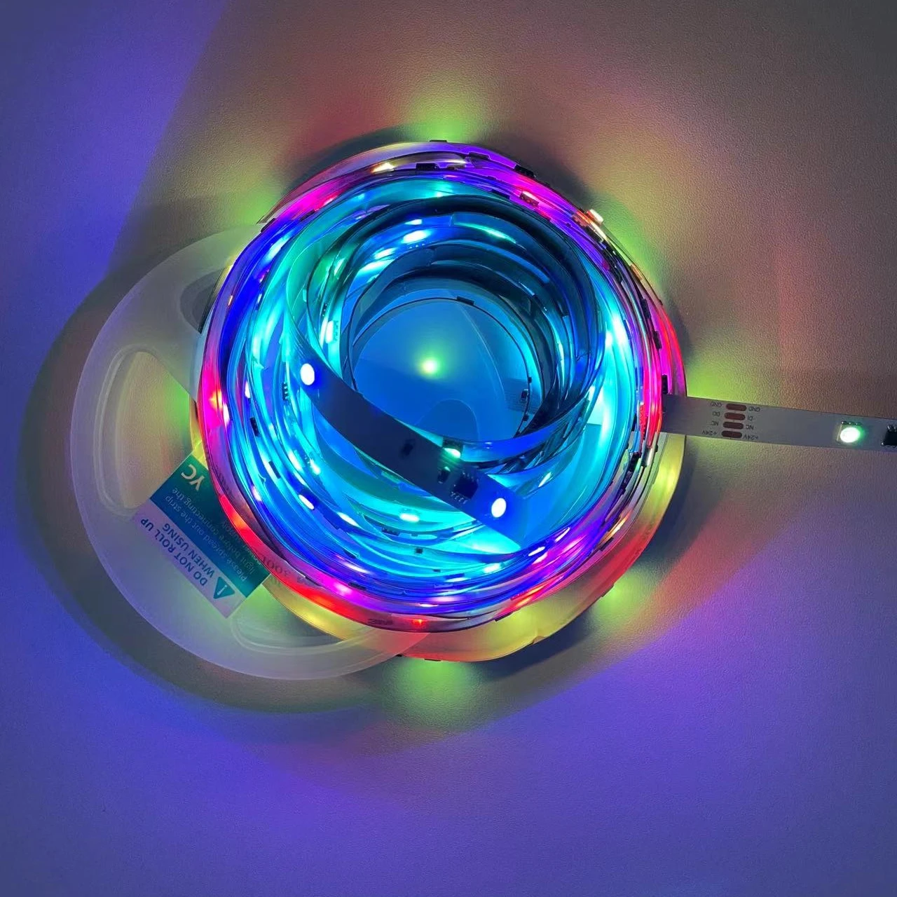 Zzy-flexible Rgb Led Light Strip 7m 20.4w 5050 Atmosphere Decorative ...