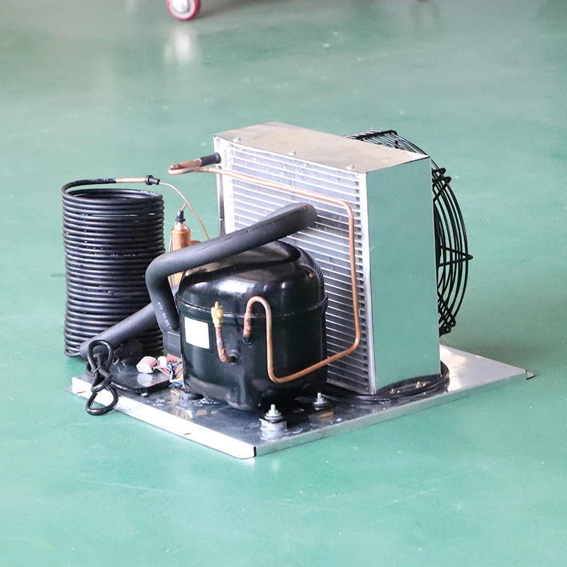 Portable Cooling System Refrigeration Gas Cooler Compressor Copper Tube ...