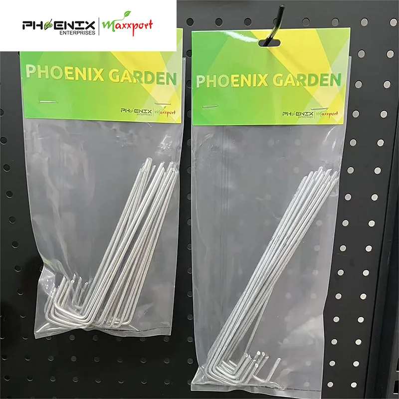 Garden Anchors Garden Pins Garden Staples J-type Sod Staple Nail ...