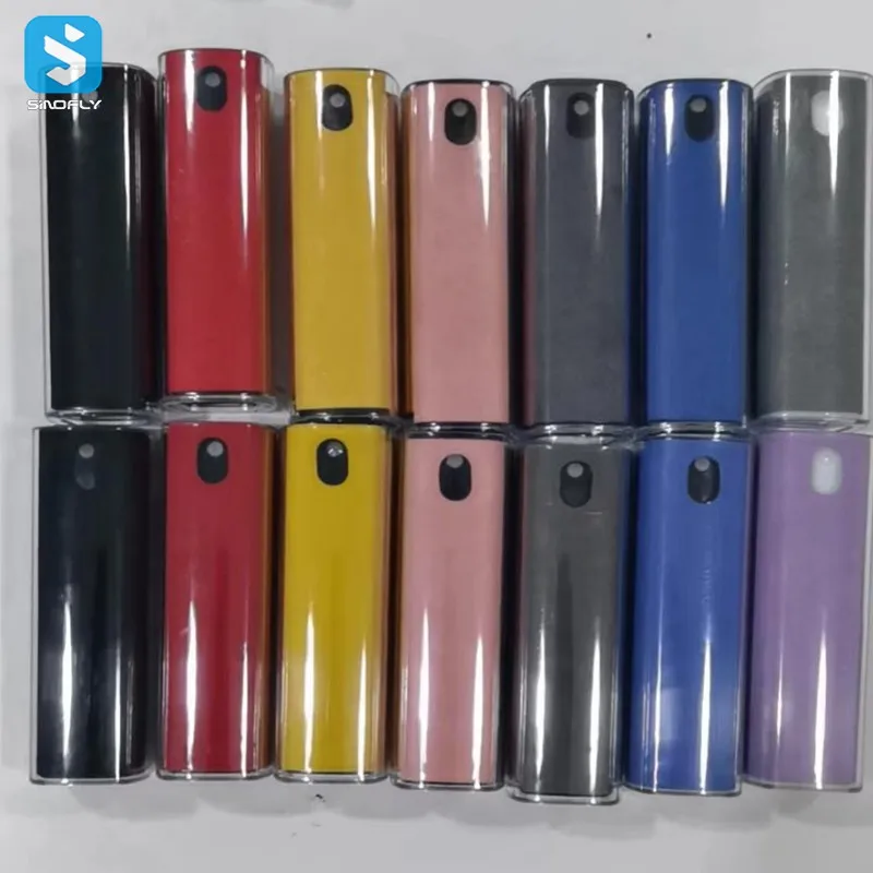 Portable 2 In 1 Mobile Phone Screen Cleaner Spray Tablet Laptop Touch ...