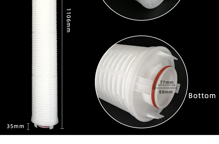 40 Inch Model 4 High Flow Pleated Filter Cartridge - Buy Filter Flow ...