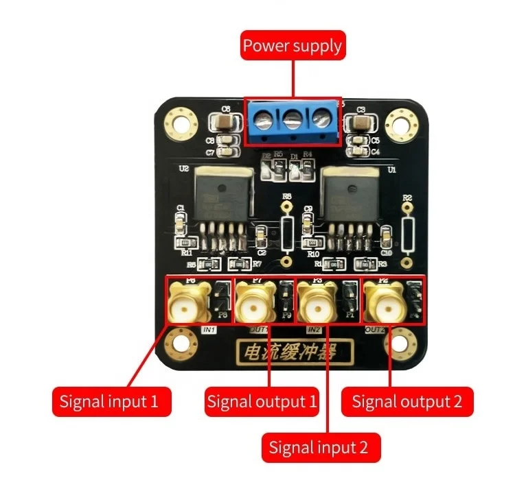 Taidacent BUF634 Op Amp Current Buffer - High Speed Audio