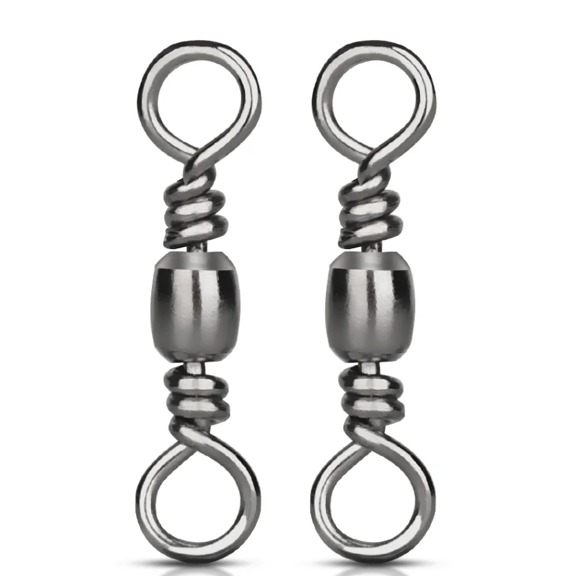 Fishing Swivel Tackle Accessories Connector Brass Fishing Barrel ...