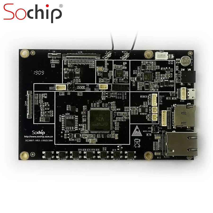 Pcb Circuit Board Based Allwinner V3s Development Board For Dash Cam Ip ...