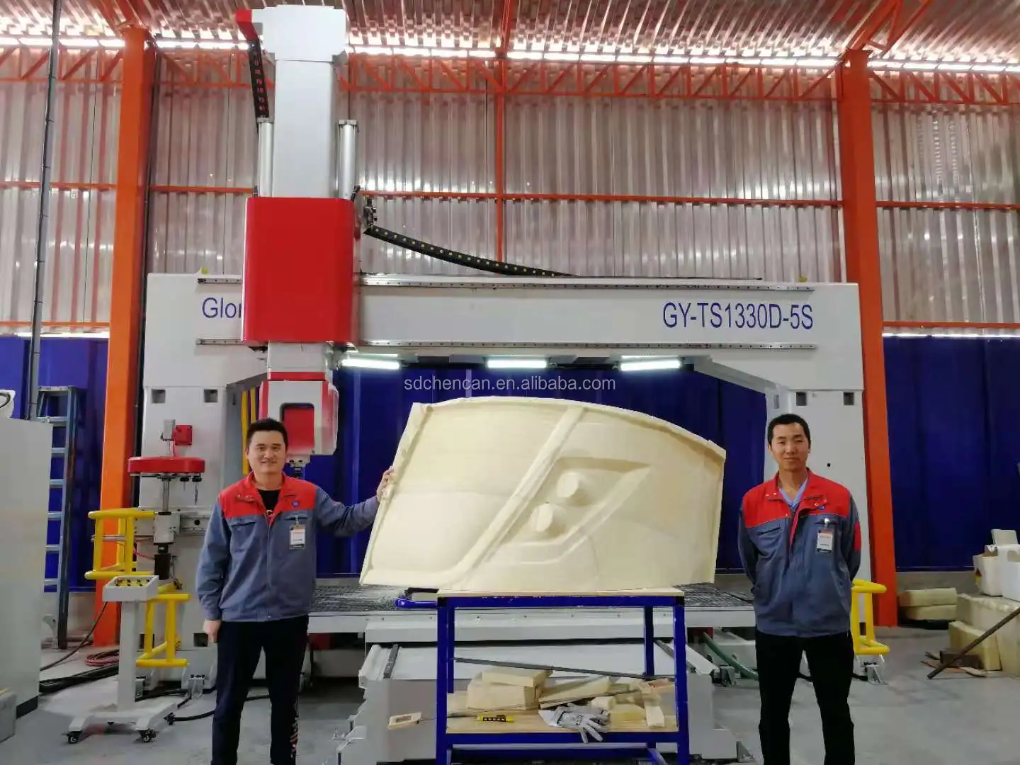 Wind Power Turbine Blade Mold Processing Large 5 Axis CNC Milling Machine