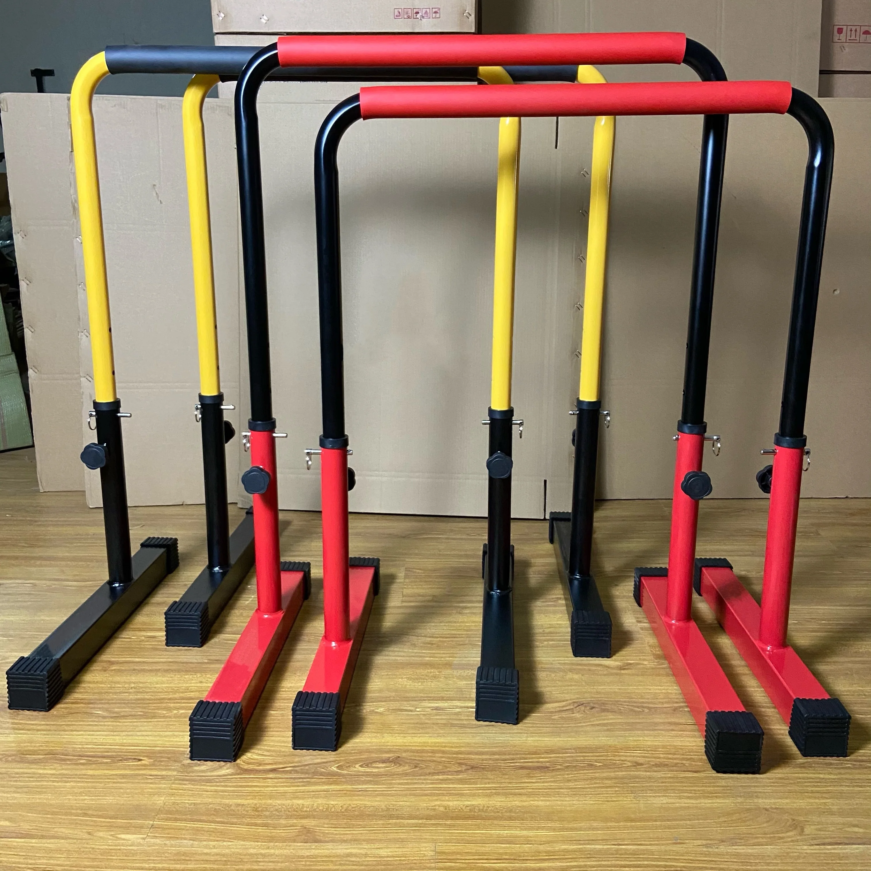 Hot Selling Dip Station Dip Bar Parallette Push Up Stand Adjustable ...