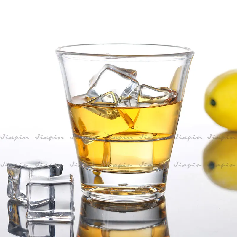Polycarbonate Rock Whiskey Glass 240ml Bar Rock Drinking Glass 8oz ...