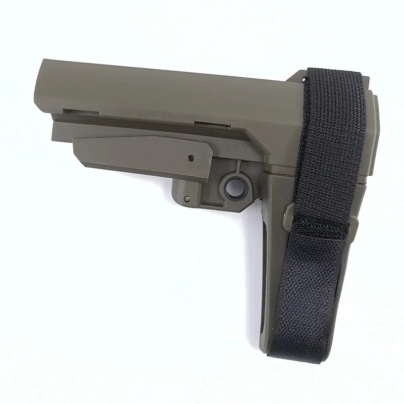 SBA3 Rear Stock Nylon and Rubber Hand Strap for SLR Tail Stock